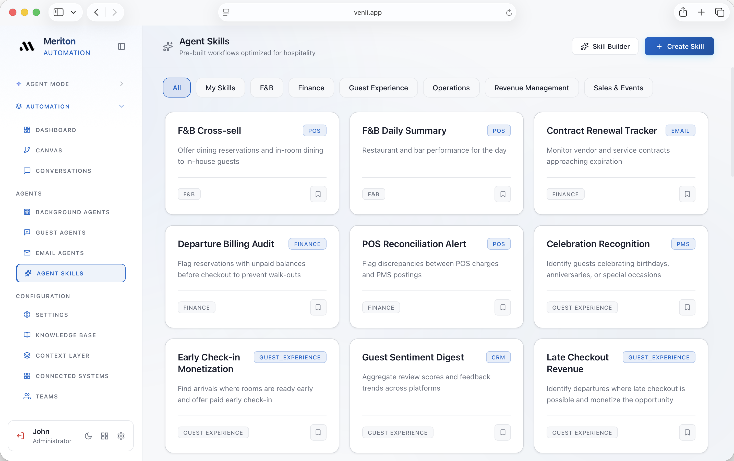 Venli - AI Operating System for Hotels | Mews & OPERA Integration